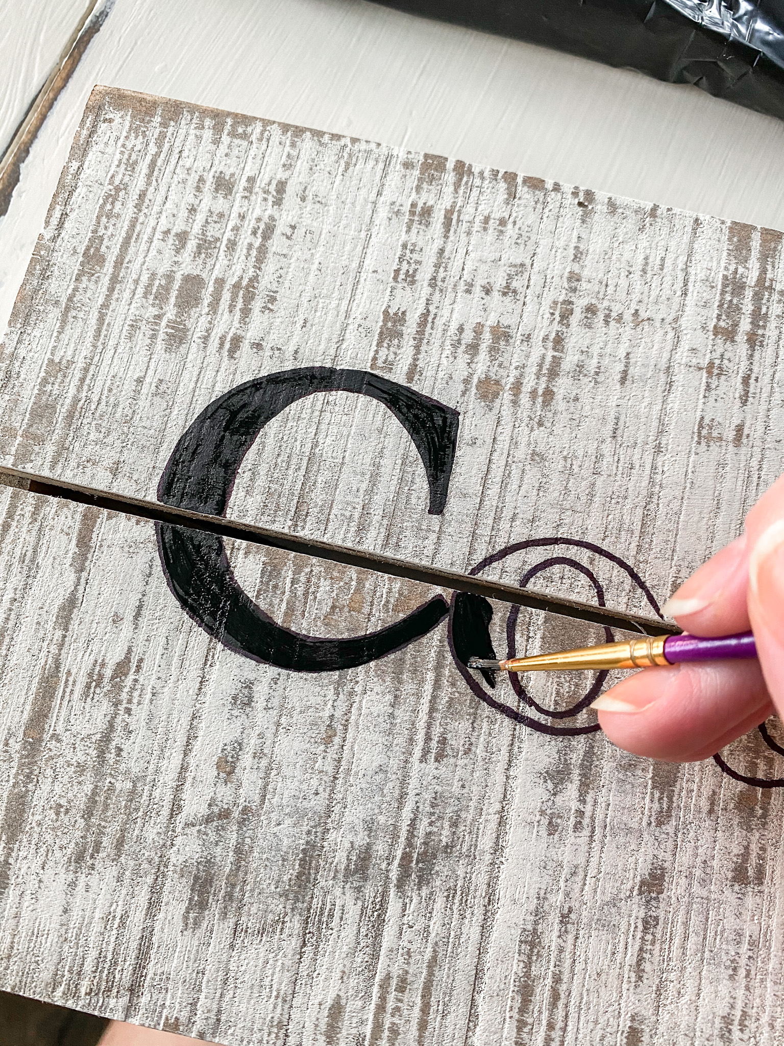 How To Make a Custom Sign Without a Machine! - kateschwanke